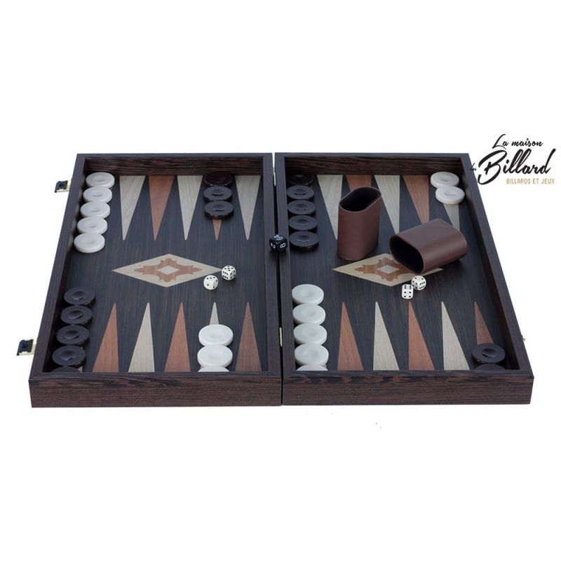 Beau jeu traditionnel Backgammon, spécialiste jeu en bois