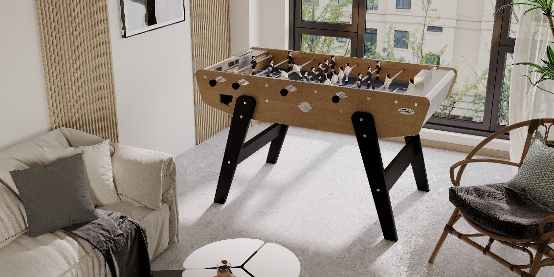 Accueillir un vrai baby-foot même dans une petite pièce, c’est possible