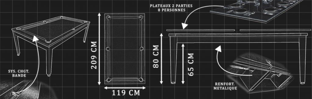 Guide Complet sur les Tailles Officielles de Billard pour Chaque Jeu